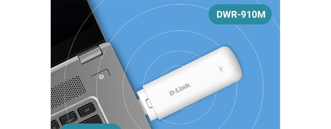 مودم بی سیم دی لینک D-Link 4G LTE USB Router DWR-910M | سنتی